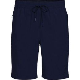 LANDS' END Badeshorts mit Hydroliner, 23 cm, Herren,  Blau, by Lands' End