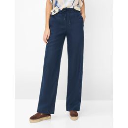 Brax Damen Marlenehose Style FARINA NAVY, dunkelblau, Gr. 40L