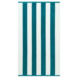 Gant Beach Towel female Blue, White size 100x180cm