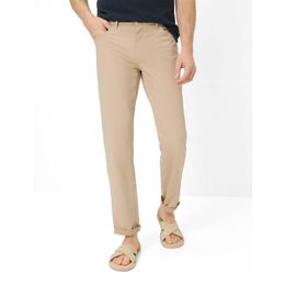 Brax Herren Five-Pocket-Hose Style COOPER BEACH, hellbraun, Gr. 38/32