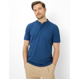 Brax Herren Polo Style PEL&Eacute; cove, Blau, Gr. M
