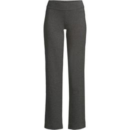 LANDS' END Stretch-Freizeithose Straight Fit Starfish Pant, Damen,  Grau, Baumwoll-Mischung, by Lands' End