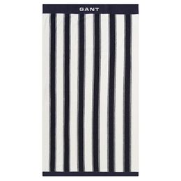 Gant Beach Towel male Blue, White size 100x180cm