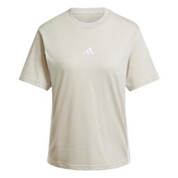 adidas Sportswear Performance Shirt 'Essentials' female Beige size M
