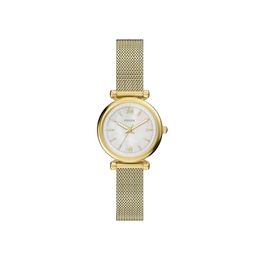 Fossil Analog Watch 'Carlie' female Gold size One Size