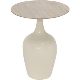Beistelltisch, B:40cm H:51cmcremewei&szlig;, Mirrors and More, Wohnzimmer, Tische, "ALTAN"