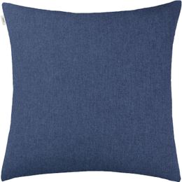 Kissenh&uuml;lle Esprit, B:60cm L:60cm, blau, Polyester, Obermaterial: 100% Polyester, Kissenbez&uuml;ge, "Harp Structure, Wendekissenh&uuml;lle ohne F&uuml;llung, 1