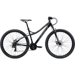 Bikestar Mountainbike, 46cm, 29 Zoll (73,66cm), schwarz, Fahrr&auml;der, f&uuml;r Damen und Herren, Kettenschaltung