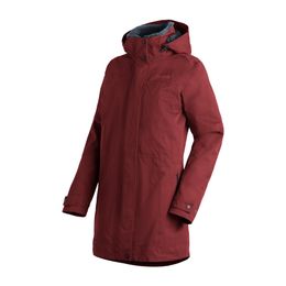 Maier Sports Damen Outdoorjacke "Gerdi", rot, Gr. 38, Au&szlig;enjacke: 100% Polyester; Innenjacke: 100% Polyester, Jacken, Damen Wanderjacke, atmungsaktiv