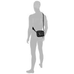 Camel Active Kinder Handtasche "Shores"schwarz, Polyester, beschichtet, clean, kontrastfarbene Details, unifarben mit Farbeins&auml;tzen, Taschen,