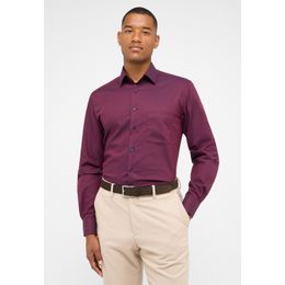 Eterna Herren Langarmhemd "MODERN FIT"bordeaux, Gr. 41, 100% Baumwolle, Hemden, NON IRON (b&uuml;gelfrei)