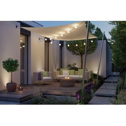Paulmann LED-Lichterkette "Naima IP67 3000K 3x1W 1,71m Schwarz", Flammen 3 Stk., Gesamtl&auml;nge 1,71m, wei&szlig;, Lichterketten, dimmbar