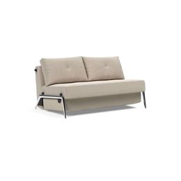 Schlafsofa, B:147cm H:78cm T:96cm, beige, INNOVATION LIVING , Jugendzimmer, Sofas, "Cubed Klappsofa, hochwertige Schlaffunktion, Design und extra