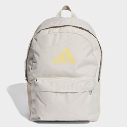 Rucksack "CLASSIC 3-STREIFEN LOGO", grau, adidas Performance, Rucks&auml;cke