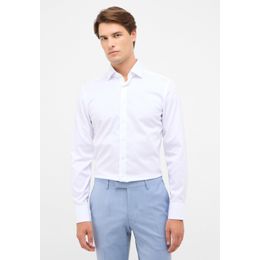 Eterna Herren Langarmhemd "SLIM FIT", wei&szlig;, Gr. 40, 100% Baumwolle, Hemden, NON IRON (b&uuml;gelfrei)