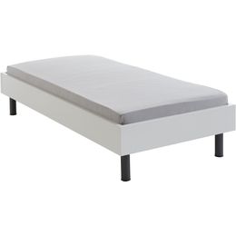 Bett wimex, H:38cm L:210cm, wei&szlig;, Schlafzimmer, Betten, "Easy, gro&szlig;e Auswahl an Gr&ouml;&szlig;en und Farben, auch in Komforth&ouml;he", ohne Kopfteil, ideal unter