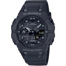 Casio G-SHOCK Herren Smartwatch, schwarz, Smartwatches, Armbanduhr, Herrenuhr, Bluetooth, Stoppfunktion, Weltzeit,Resinarmband