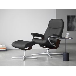 Relaxsessel stressless, B:91cm H:102cm T:79cm, grau, Leder PALOMA: PALOMA ist ein durchgef&auml;rbtes Semianilin-M&ouml;belleder mit nat&uuml;rlicher Narbung.,