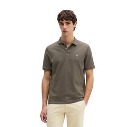 Marc O'Polo MARC O'POLO Herren Poloshirt "aus reiner Bio-Baumwolle"schwarz nickle, Gr. L, unifarben, Obermaterial: 100% Baumwolle, Shirts
