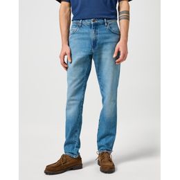 Wrangler Herren 5-Pocket-Jeans "River FREE TO STRETCH", blau, Gr. 31, Denim/Jeans, Obermaterial: 99% Baumwolle, 1% Elasthan, Jeans, Regular fit