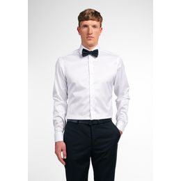 Eterna Herren Langarmhemd "SLIM FIT", wei&szlig;, Gr. 41, Twill, 100% Baumwolle, Hemden, NON IRON (b&uuml;gelfrei)