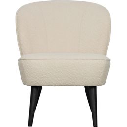 Sessel Woood, B:59cm H:71cm T:70cm, beige, Wohnzimmer, Sessel, "Sara", weich gepolstert, 4-Fu&szlig;gestell, H 71 cm x B 59 cm
