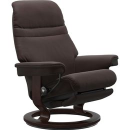 Relaxsessel stressless, B:79cm H:103cm T:78cm, braun, Leder BATICK: BATICK ist ein leicht korrigiertes, durchgef&auml;rbtes und genarbtes M&ouml;belleder, bei
