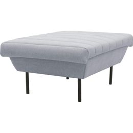 Hocker, B:70cm H:45cm T:70cm, blau, LOOKS by Wolfgang Joop, 70% Polyester (recycelt), 30% Polyester, Wohnzimmer, Hocker, "LOOKS IX", Quersteppung,