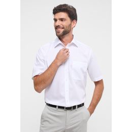 Eterna Herren Kurzarmhemd "COMFORT FIT", wei&szlig;, Gr. 52, Popeline, 100% Baumwolle, Hemden, NON IRON (b&uuml;gelfrei)
