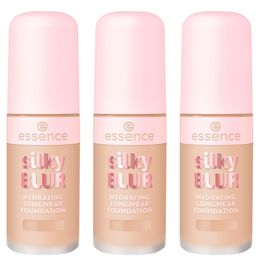 Essence Damen Foundation "Silky BLUR HYDRATING LONGWEAR FOUNDATION", 90mlnatur, Teint-Kosmetika