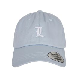 MisterTee Snapback Cap "MisterTee Unisex Letter Lightblue Low Profile Cap"l, unifarben, 100% Baumwolle, Caps