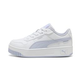 Puma M&auml;dchen Sneaker "CARINA STREET PS", Gr. 32, wei&szlig;, Synthetik, unifarben, Schuhe