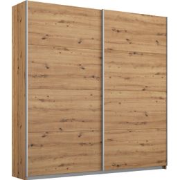 Schwebet&uuml;renschrank OTTO HOME, B:181cm H:210cm T:62cm, braun, Holzwerkstoff, Schr&auml;nke, "Kleiderschrank Schrank Garderobe Schlafzimmerschrank THANOS",