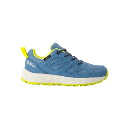 Jack Wolfskin Damen Sneaker "WOODLAND 2 TEXAPORE LOW K", Gr. 37, blau, Main Material Second Material: 100% Polyamide. Lining Sole: 100% Rubber/ EVA,
