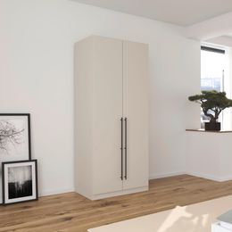 Kleiderschrank OTTO HOME, B:91cm H:229cm T:54cm, beige, Holzwerkstoff, Kinderzimmer, Schr&auml;nke, "Mehrzweckschrank Aktenschrank M&ouml;bel Mietswohnung