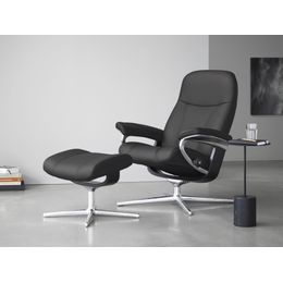 Relaxsessel stressless, B:82cm H:102cm T:72cm, grau, Leder PALOMA: PALOMA ist ein durchgef&auml;rbtes Semianilin-M&ouml;belleder mit nat&uuml;rlicher Narbung.,