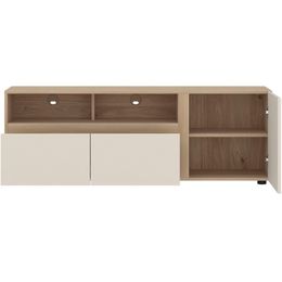 Lowboard Home Affaire, B:148,9cm H:52,5cm T:39,6cmlindberg eiche, cashmir, Holzwerkstoff, Wohnzimmer, Sideboards, "TAVERA", Lowboard Breite 149 cm,