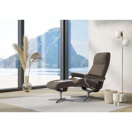 Relaxsessel stressless, B:82cm H:109cm T:81cm, braun, Leder BATICK: BATICK ist ein leicht korrigiertes, durchgef&auml;rbtes und genarbtes M&ouml;belleder, bei