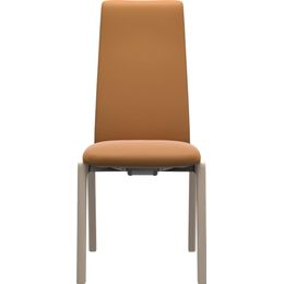 Polsterstuhl stressless, B:57cm H:105cm T:60cm, braun, Leder BATICK: BATICK ist ein leicht korrigiertes, durchgef&auml;rbtes und genarbtes M&ouml;belleder, bei