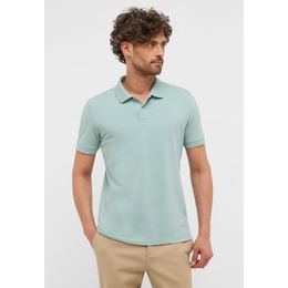 Eterna Herren Kurzarmhemd "SLIM FIT", gr&uuml;n, Gr. M, 56% Baumwolle, 5% Elasthan, 39% Polyester, Hemden, EASY IRON (b&uuml;gelleicht)