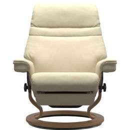Relaxsessel stressless, B:79cm H:103cm T:78cm, beige, Leder BATICK: BATICK ist ein leicht korrigiertes, durchgef&auml;rbtes und genarbtes M&ouml;belleder, bei