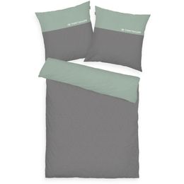 Bettw&auml;sche Tom Tailor HOMEjade, grau, Renforc&eacute;, Obermaterial: 100% Baumwolle, Bettw&auml;sche, "Henry", Bettw&auml;sche aus Baumwolle, mit GRATIS-Zugabe: