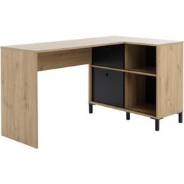 Schreibtisch GAMI, B:136cm H:73cm T:85cmeiche artisan nachbildung, eiche artisan nachbildung, eiche artisan nachbildung, Kinderzimmer, Tische,