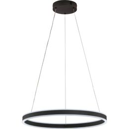 Fischer und Honsel Pendelleuchte "Sirko", 1, H: 160cm, 1 Stk., beige, FISCHER & HONSEL, Esszimmer, Leuchten, langlebige LED, dimmbar
