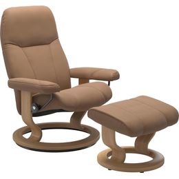 Relaxsessel stressless, B:76cm H:100cm T:71cm, braun, Leder BATICK: BATICK ist ein leicht korrigiertes, durchgef&auml;rbtes und genarbtes M&ouml;belleder, bei