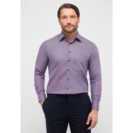 Eterna Herren Langarmhemd "COMFORT FIT", lila, Gr. 41, 100% Baumwolle, Hemden, NON IRON (b&uuml;gelfrei)