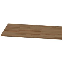 Einlegeboden Home Affaire, B:98cm H:2cm T:56cm, braun, Massivholz, Einlegeb&ouml;den, "Modesty", aus sch&ouml;nem massiver Kernbuche, Breite 49 cm