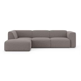 Ecksofa OTTO HOME, B:295cm H:70cm T:162cm, grau, 100% Polyester, Wohnzimmer, Sofas, "Merid L-Form, B: 295 cm - OTTO. Verl&auml;ssliche Qualit&auml;t.",