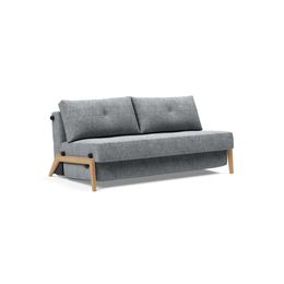 Schlafsofa, B:168cm H:79cm T:98cm, grau, INNOVATION LIVING , Jugendzimmer, Sofas, "Cubed Klappsofa, hochwertige Schlaffunktion, Design und extra