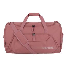 Travelite Reisetasche "KICK OFF, verschiedene Gr&ouml;&szlig;en und Farben", rosa, Polyester, unifarben, Taschen, Reisegep&auml;ck Sporttasche Freizeittasche mit